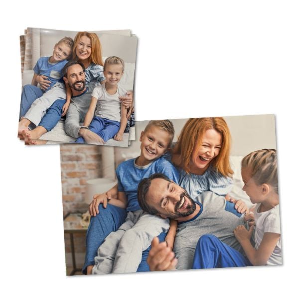 50 4x4 Matte Prints + Free 8x10 Print Bundle with Free Shipping